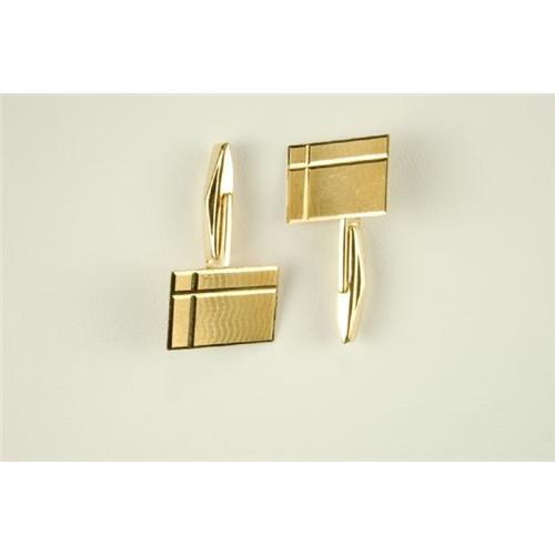 Vintage 14K SOLID GOLD CUFFLINKS #1012739