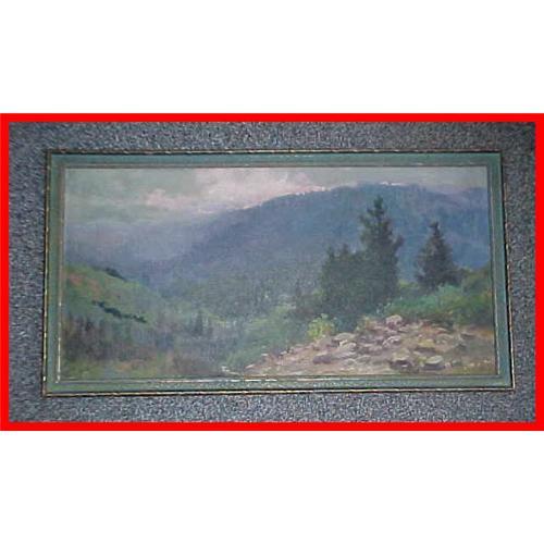Frank MacKenzie California Landscape Painting #1020054