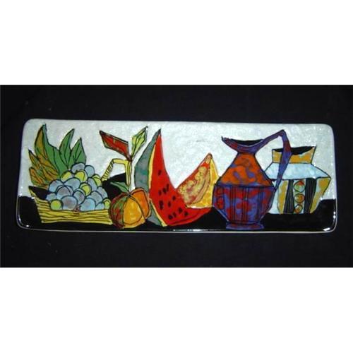 Italian Hand-Painted Wall Plaque #1044889