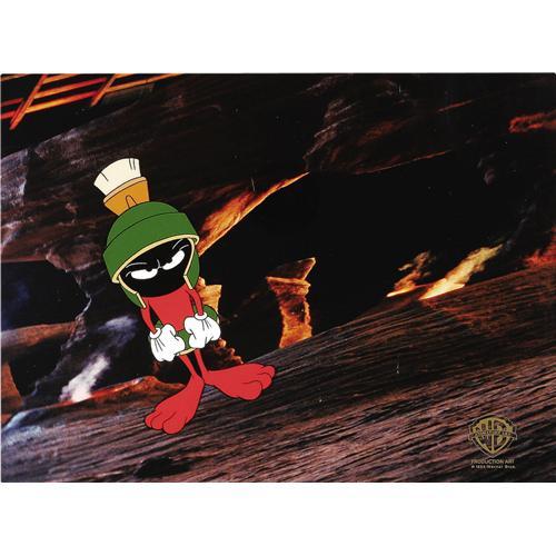 Marvin the Martian "Aerospace Jordan" Animation Cel Art