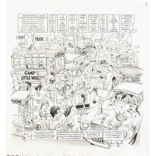 Mort Drucker - Mad #219, Complete 5-page Story