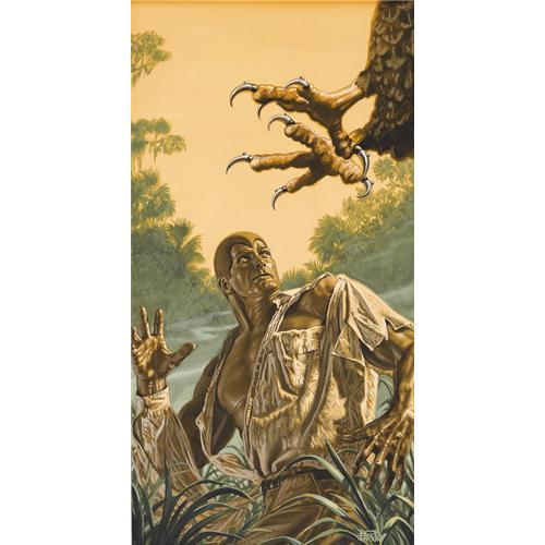 Bob Larkin - Doc Savage Cover Illustration Original Art