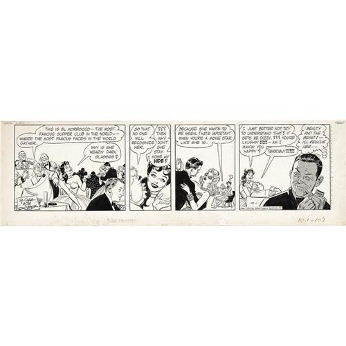 Bob Lubbers - Long Sam Daily Comic Strip Original Art