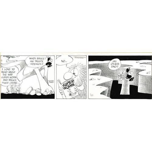 Russell Myers - Broom Hilda Daily Comic Strip Original