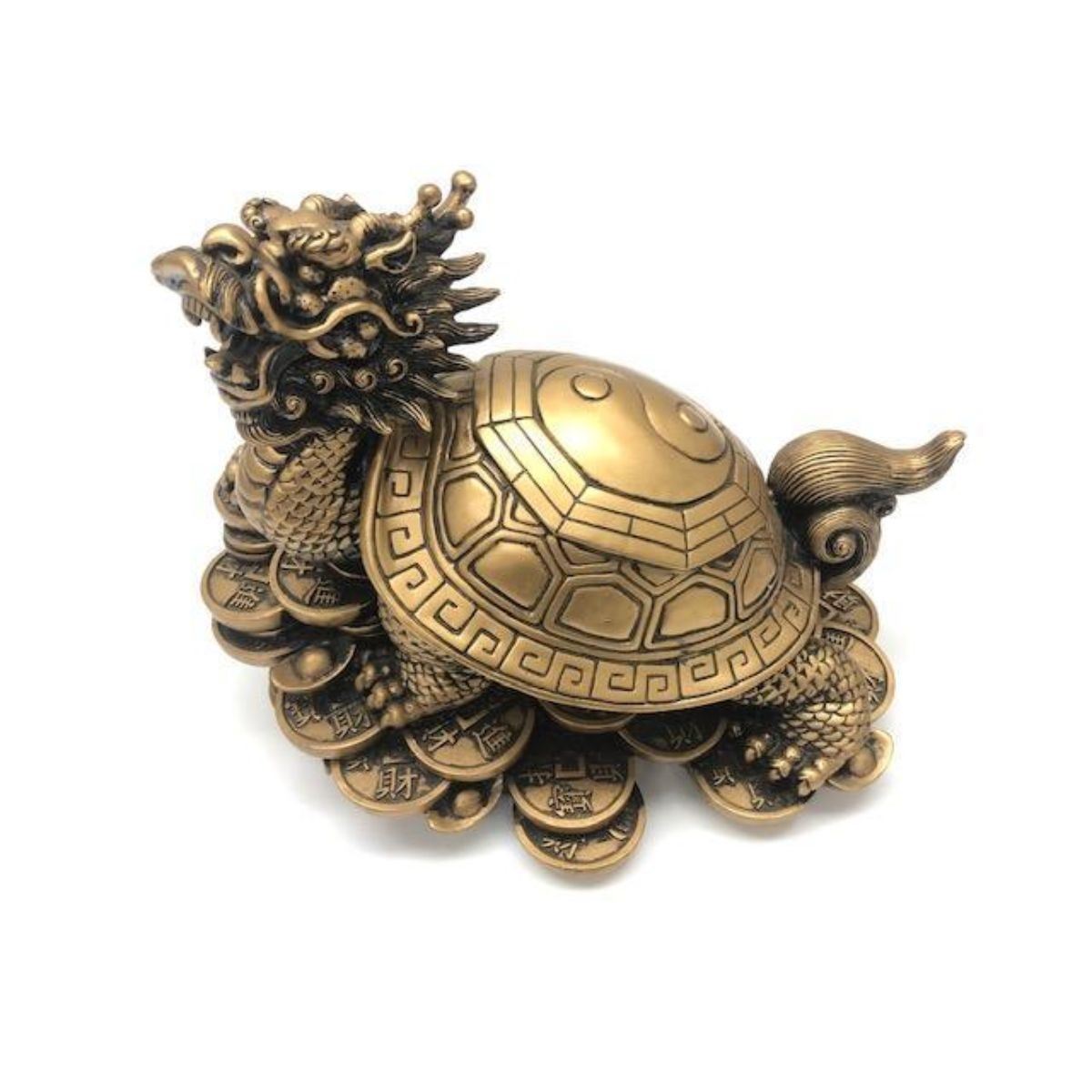 Painted Dragon Turtle Feng Shui