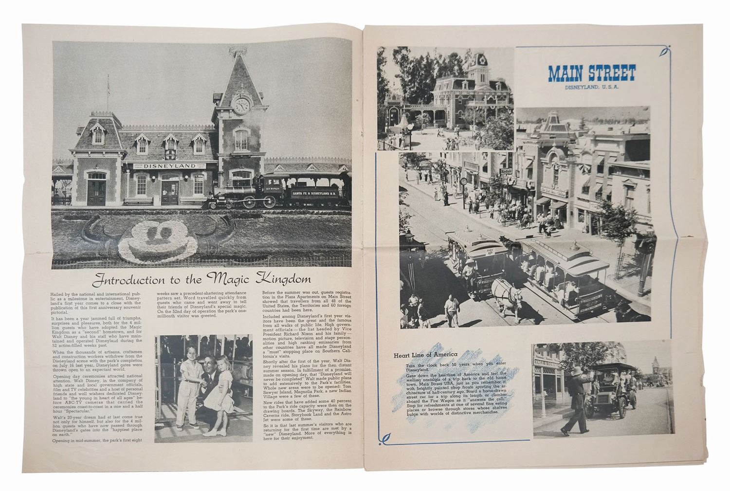 First Anniversary Pictorial Newspaper Supplement.