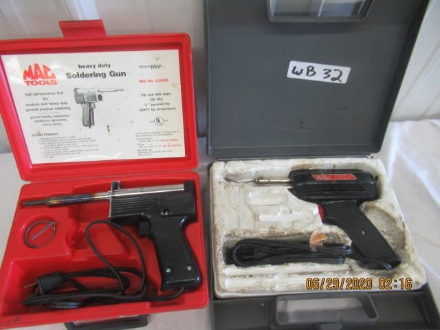 MAC Heavy Duty Soldering Gun, Weller Soldering Gun