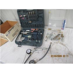 Mastercraft Air Tool Set, 1/2" Impact 3/8" Ratchet Chisel, Die Grinder ...