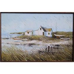 Albert Swayhoover, Oil on Canvas, Seascape #1026629