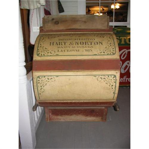 Antique Large Wood Grain Sorter #1048779