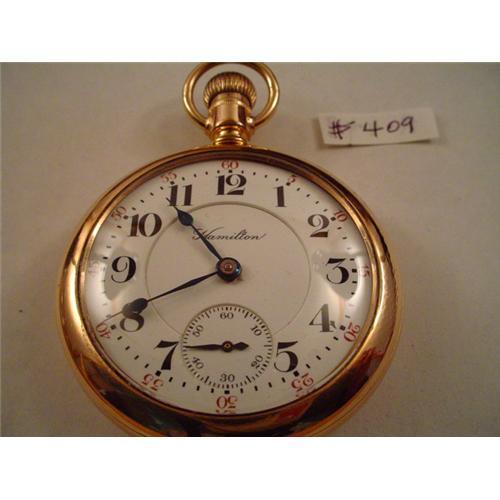 Hamilton Pocket Watch Size 18 W/23 Jewels #1028485