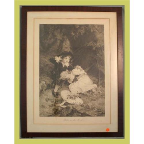 1920s Print "Babes in Wood" Morgan Faulkner #1047662