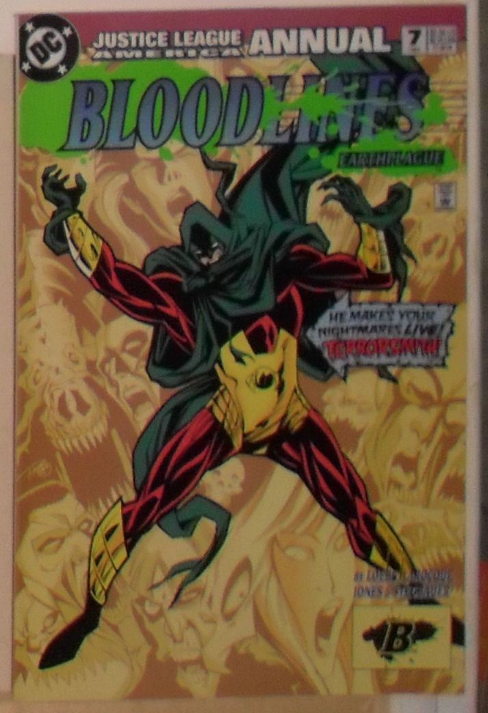 MINT or near mint 54 pages+ Annual DC Comics Bloodlines # 7 1993 ...