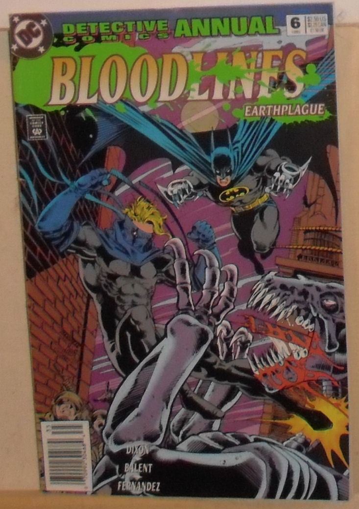 MINT or near mint 54 pages+ Annual DC Comics Bloodlines # 6 1993 ...