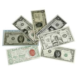 Assorted James Dean Novelty Currency