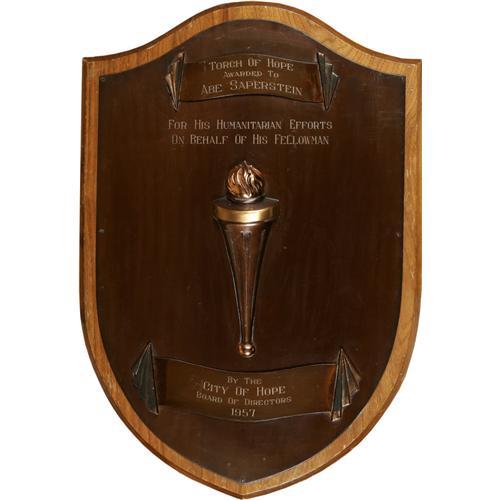 1957 Abe Saperstein Harlem Globetrotters Founder