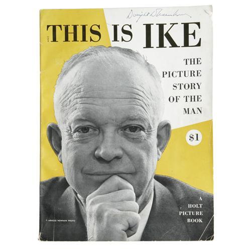Dwight D. Eisenhower Signed Book.