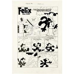 Joe Oriolo - Felix the Cat #66 Page Original Art, Group