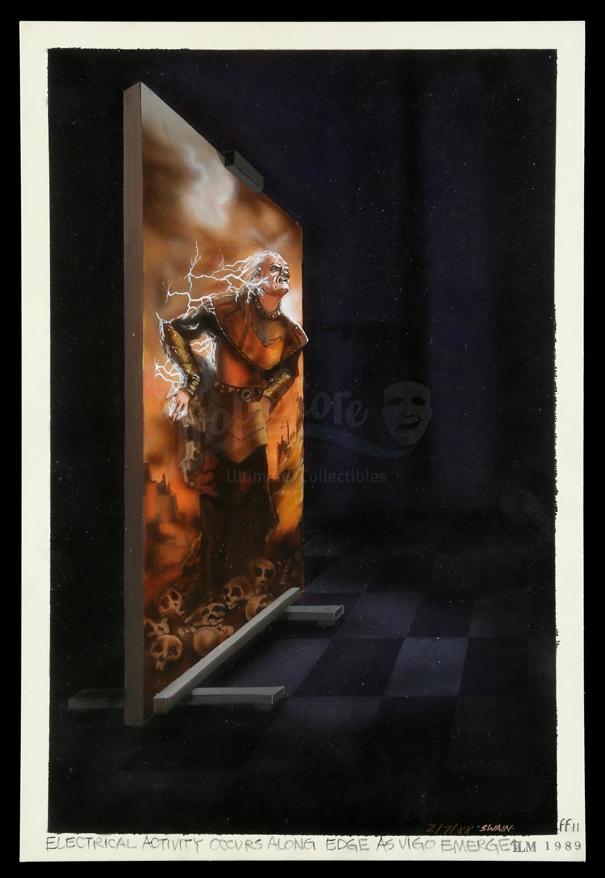 Lot #276 - GHOSTBUSTERS 2 (1989) - Hand-Painted Vigo the Carpathian ...