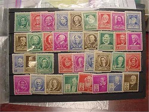 Scott # 859-93 Complete Set of U.S. Fam