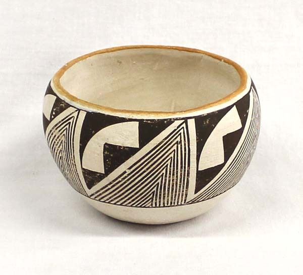 Historic Native American Acoma Pottery Bowl