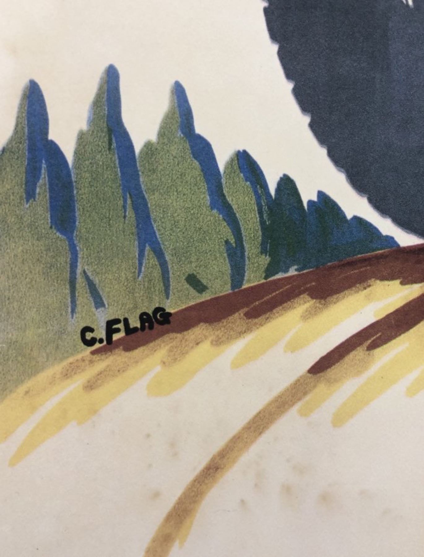 Vintage FN Motorcycle Poster