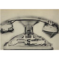 W. Fuchs - Bas Relief Radiograph of Telephone