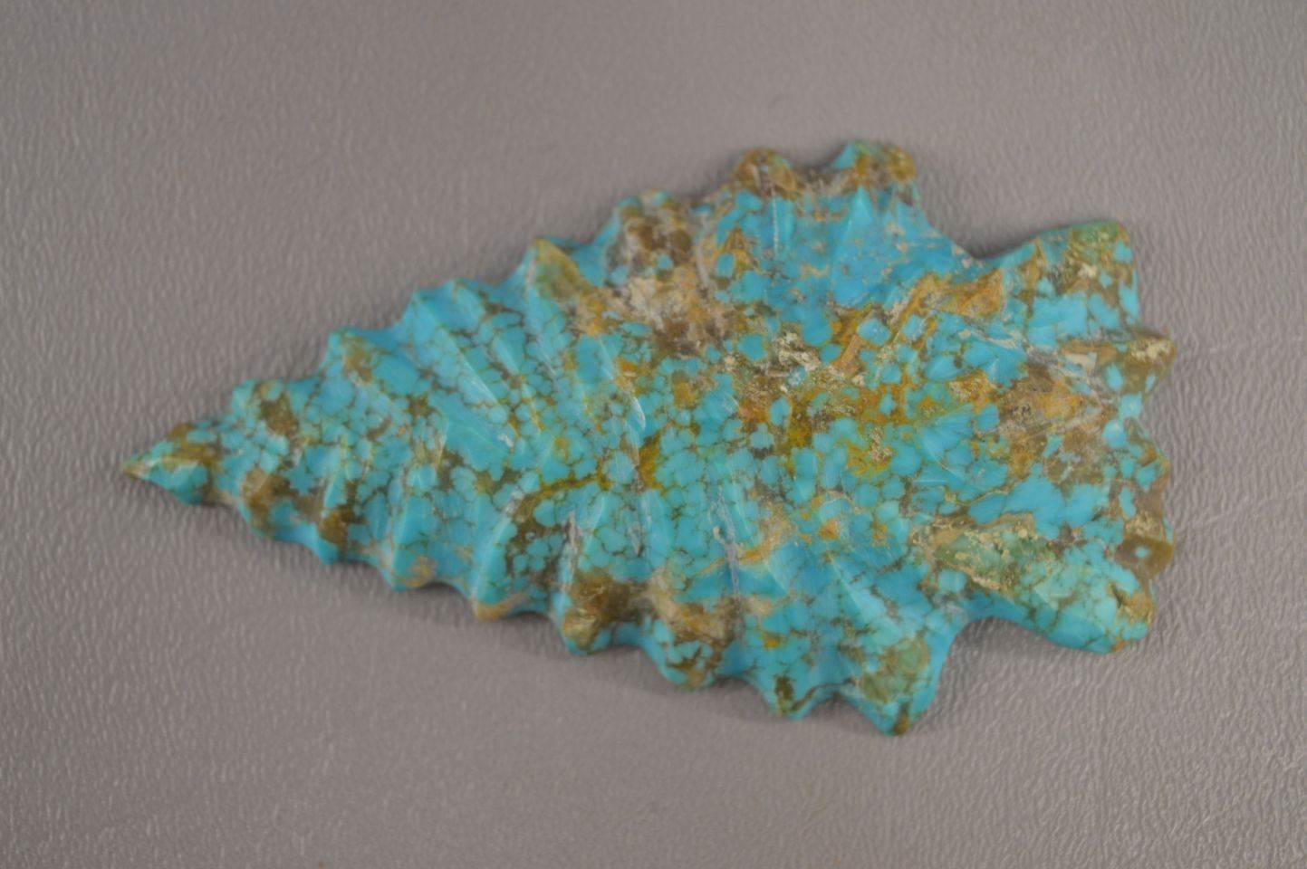 TURQOUISE CARVED ARROWHEAD