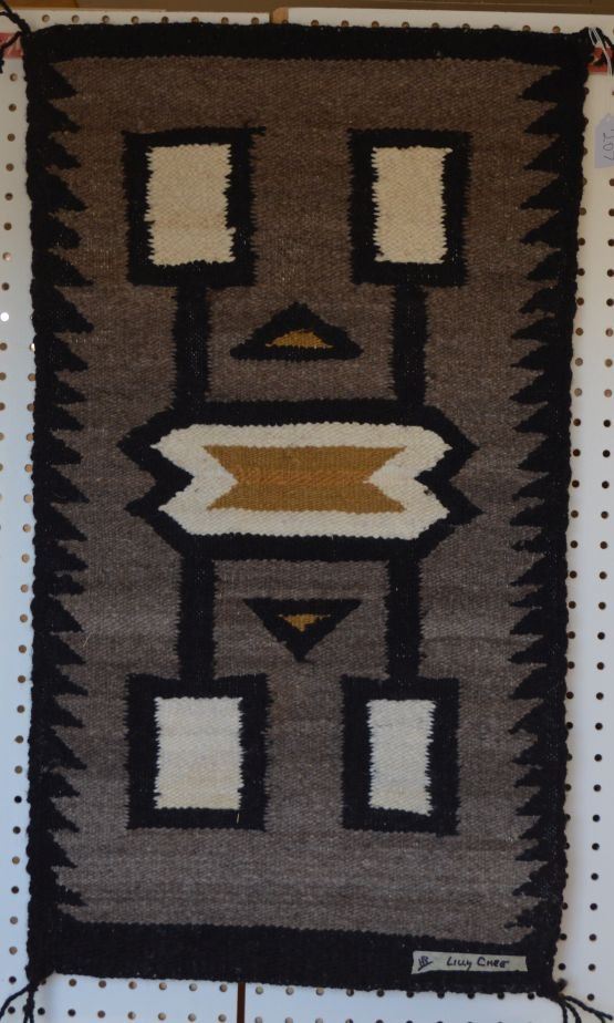 NATIVE AMERICAN NAVAJO TEXTILE BY LUCY CHEE