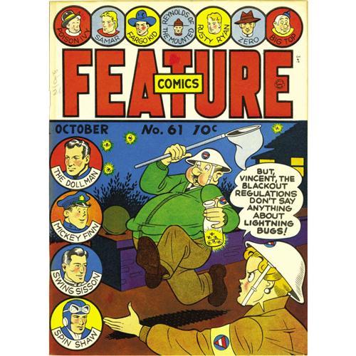 Feature Comics #61 Mile High pedigree (Quality, 1942) C