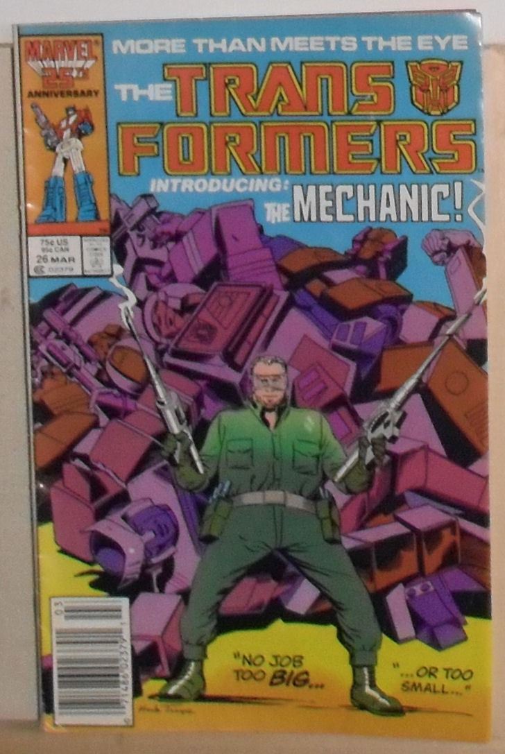 Marvel Comics Transformers + introducing The Mechanic Vol 1 #26 March ...