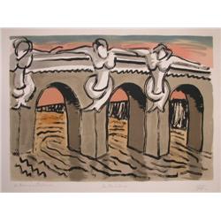 MAN RAY Signed Lithograph American