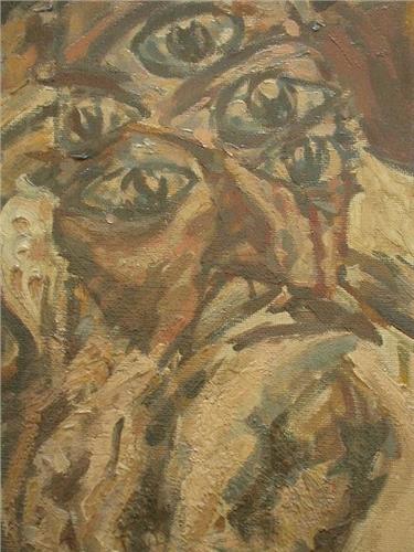 NICOLAS STERNBERG Oil Hungarian Rabbi