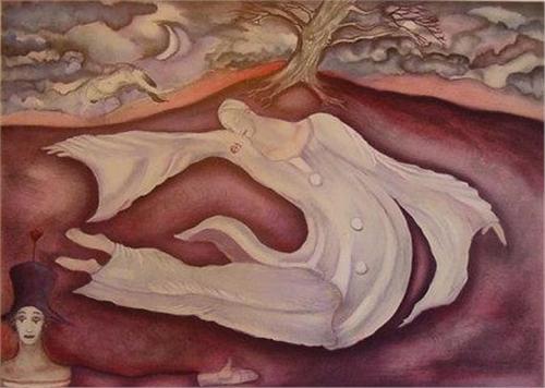 MARCEL MARCEAU Color Litho and Drawing