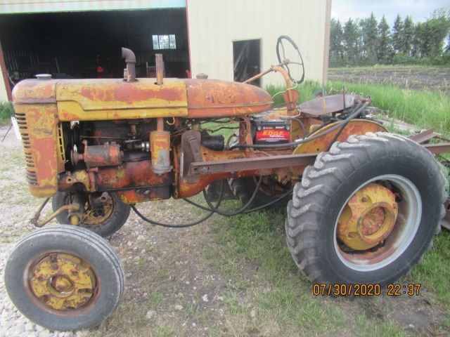Farmall A Tractor 540 PTO Exterior Hydraulic Added On System Wheel ...