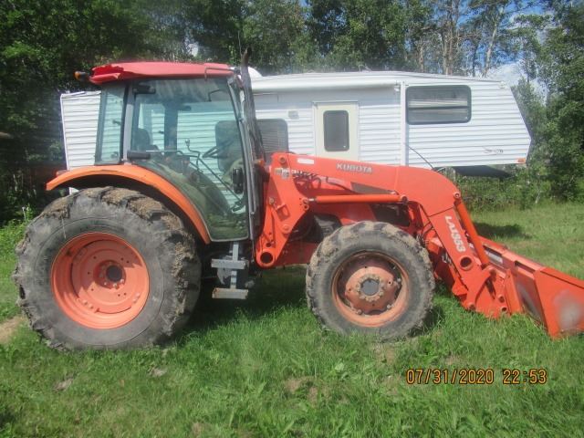 07 Kubota M9540 MFWA Left hand ,Forward, Reverse, Shuttle Cab A/C, 3PH ...