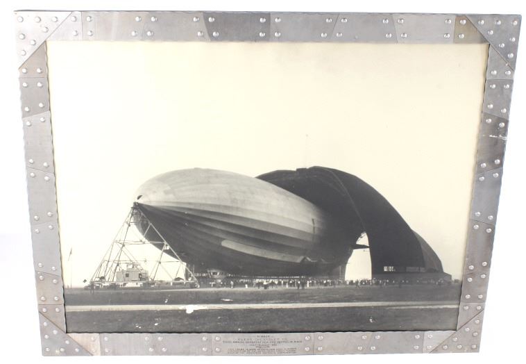 1931 Reed Brothers Zeppline Photo - Zeppelin Frame