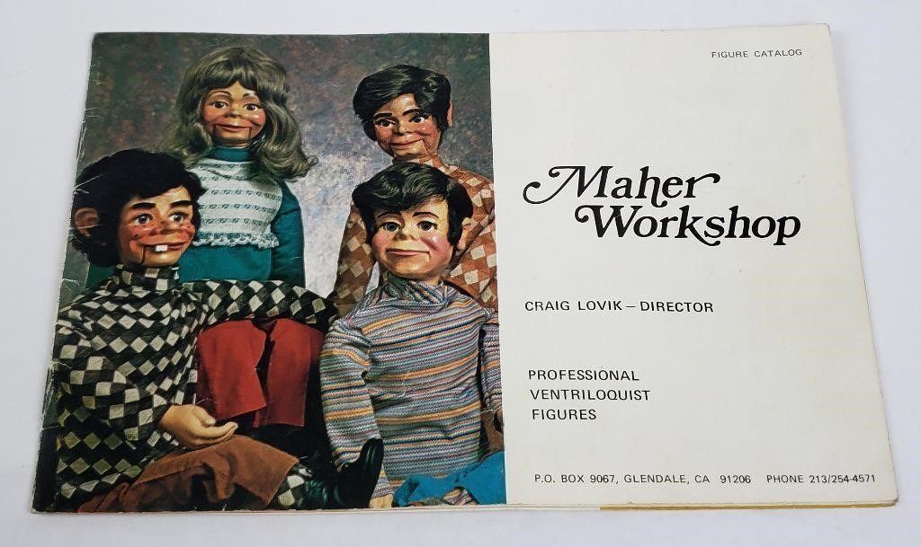 Maher Studios Ventriloquist Dummy Catalog
