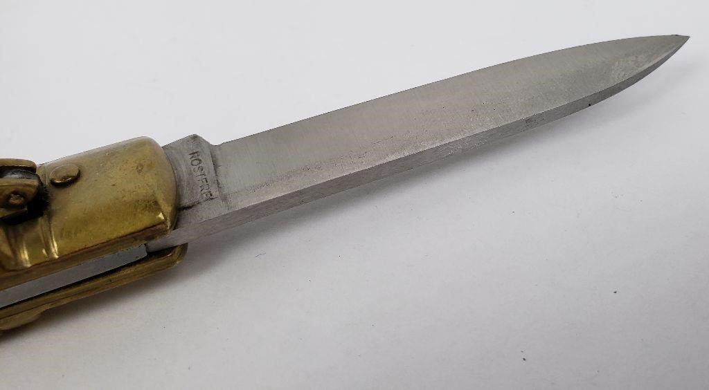 German Lever Action Knife Rostfrei Solingen