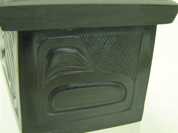 Haida Carved Argillite Box