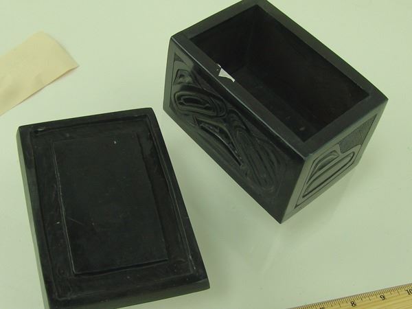 Haida Carved Argillite Box