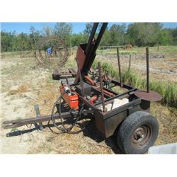 Silver Lake Mfg Trailer - Hydraulic Post Pounder