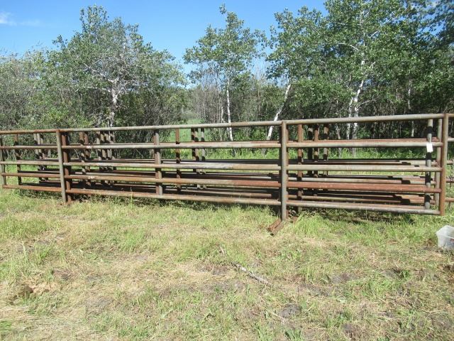 6-30' Metal 5 Bar Self Standing Panels (One Money for All)