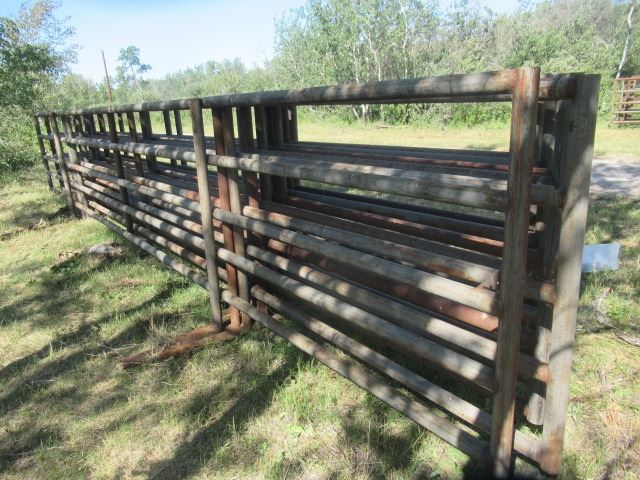 6- 30' 5 Bar Metal Self Standing Panels (One Money for All)