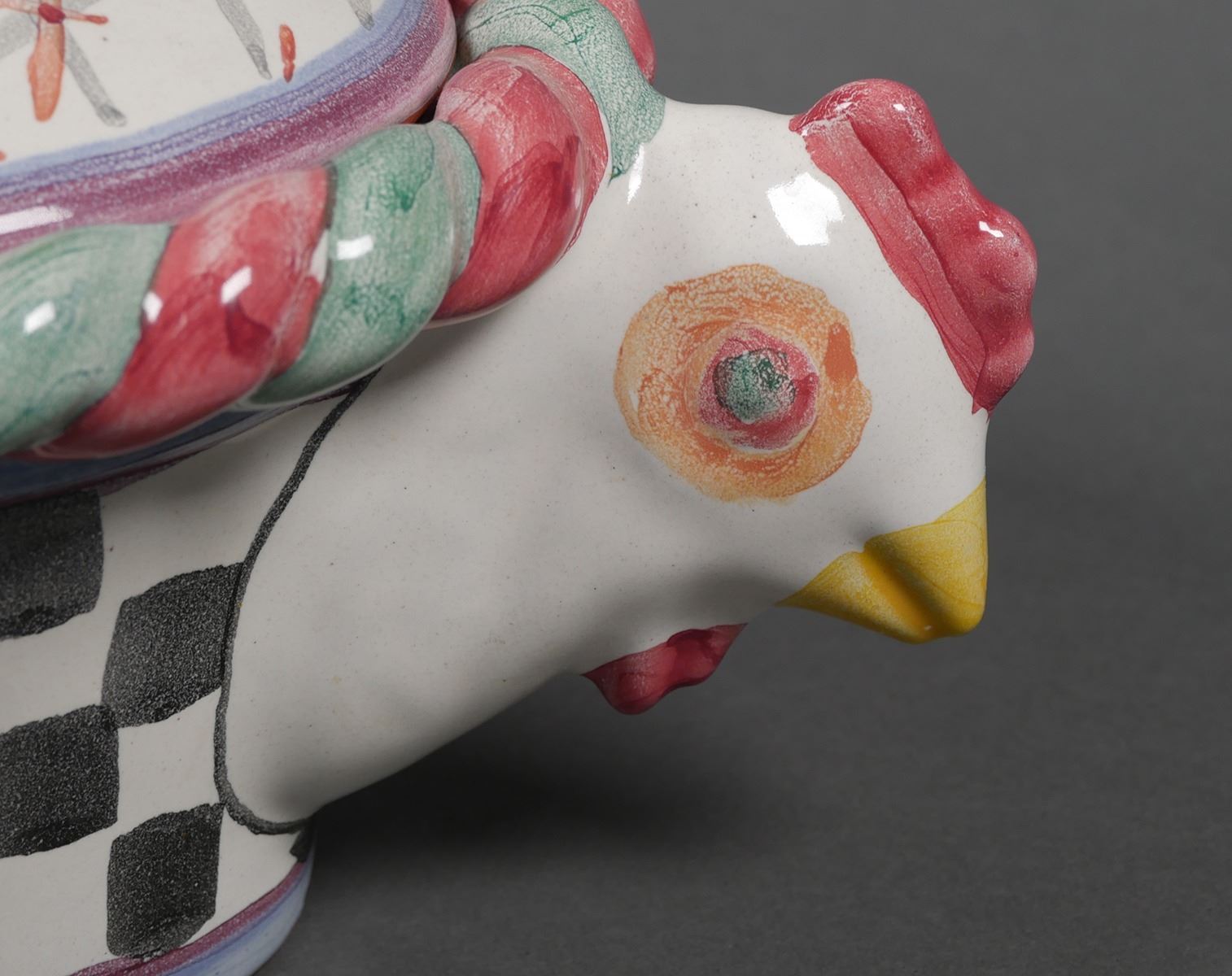 Mackenzie Childs PICCADILLY CHICKEN casserole dish