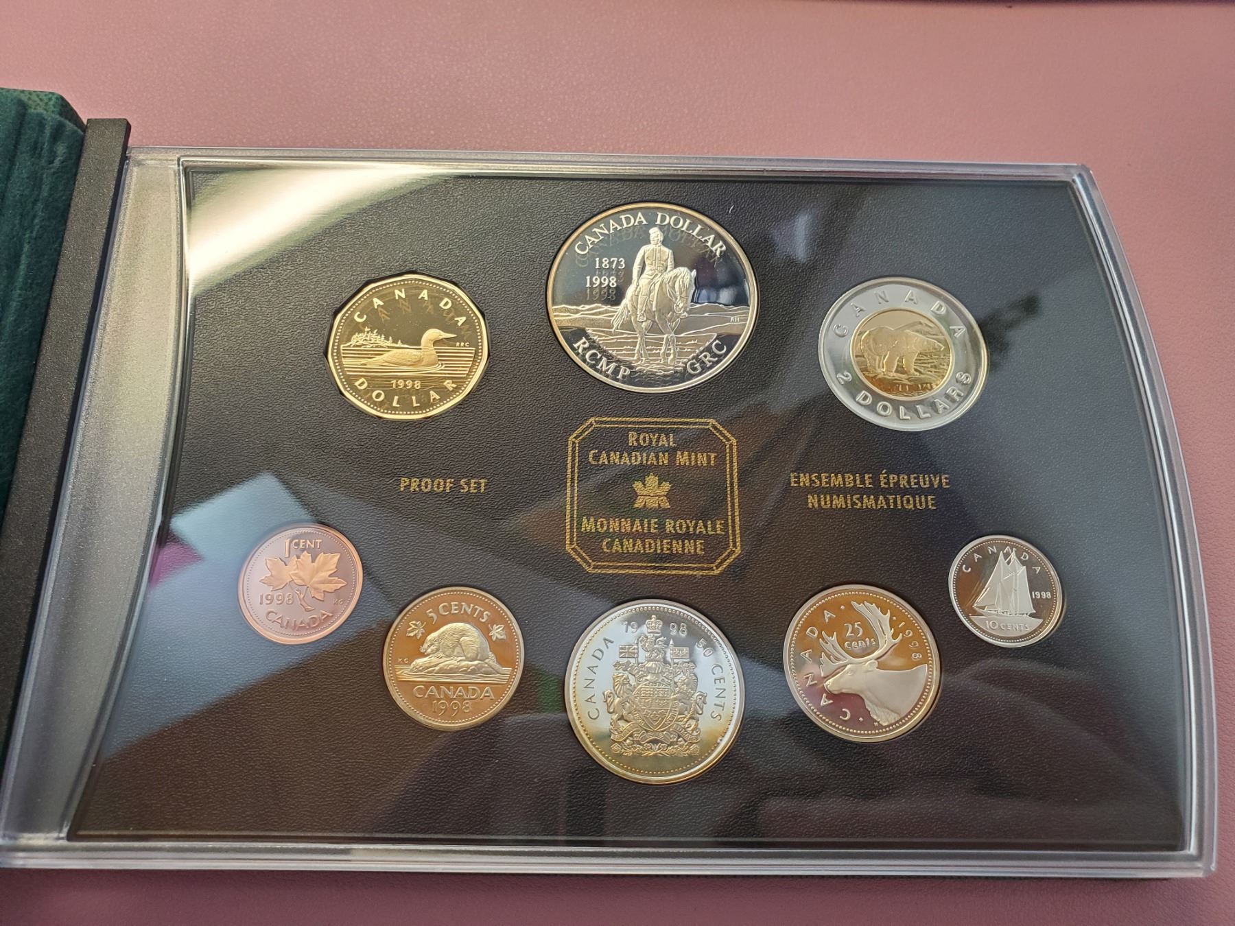 1998 RCMP 125TH ANNIVERSARY ROYAL CANADIAN PROOF SET - Schmalz Auctions