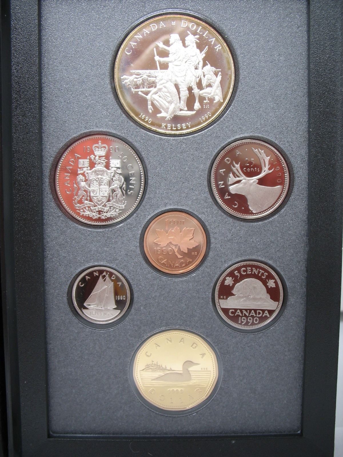 1990 CANADIAN PRESTIGE DOUBLE DOLLAR SET - Schmalz Auctions