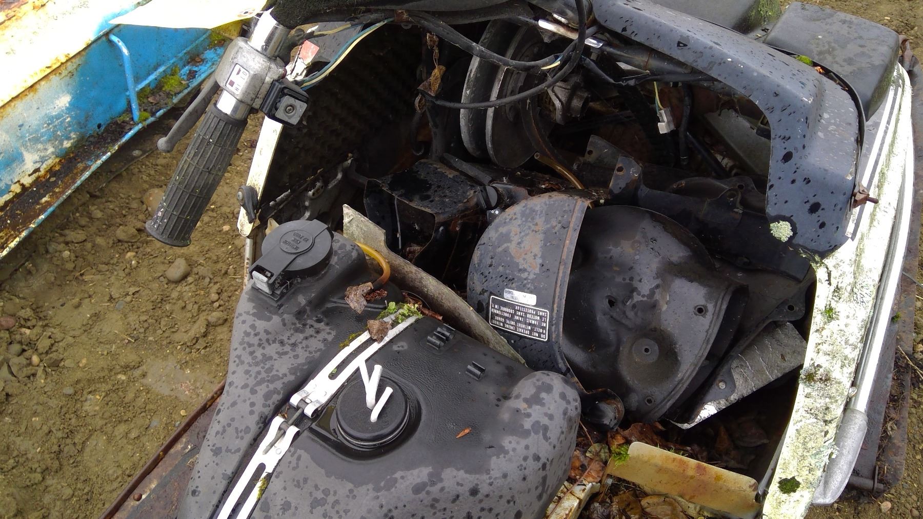 GP 440 YAMAHA SNOWMOBILE VINTAGE