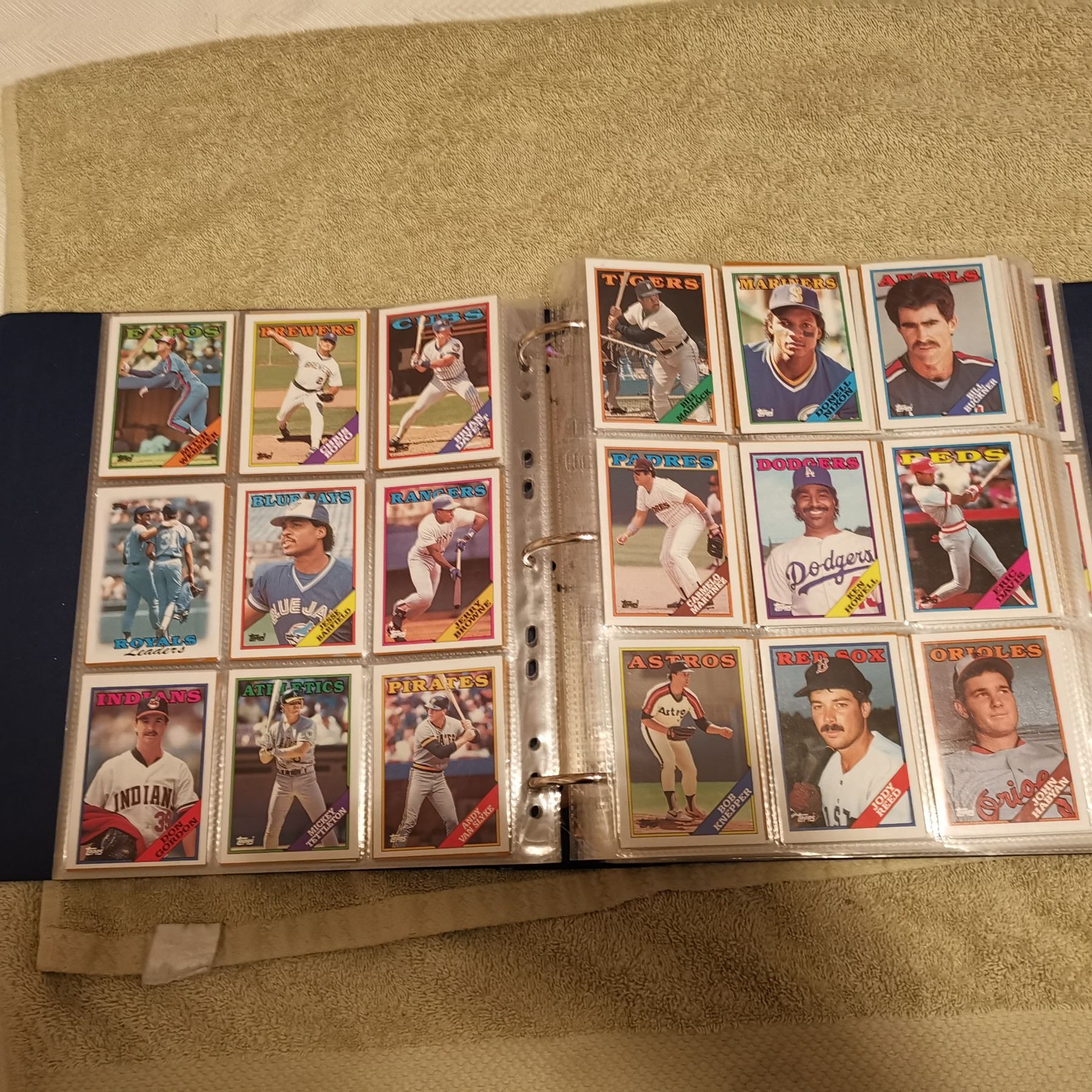 1988 Topps Full Set Baseball Cards