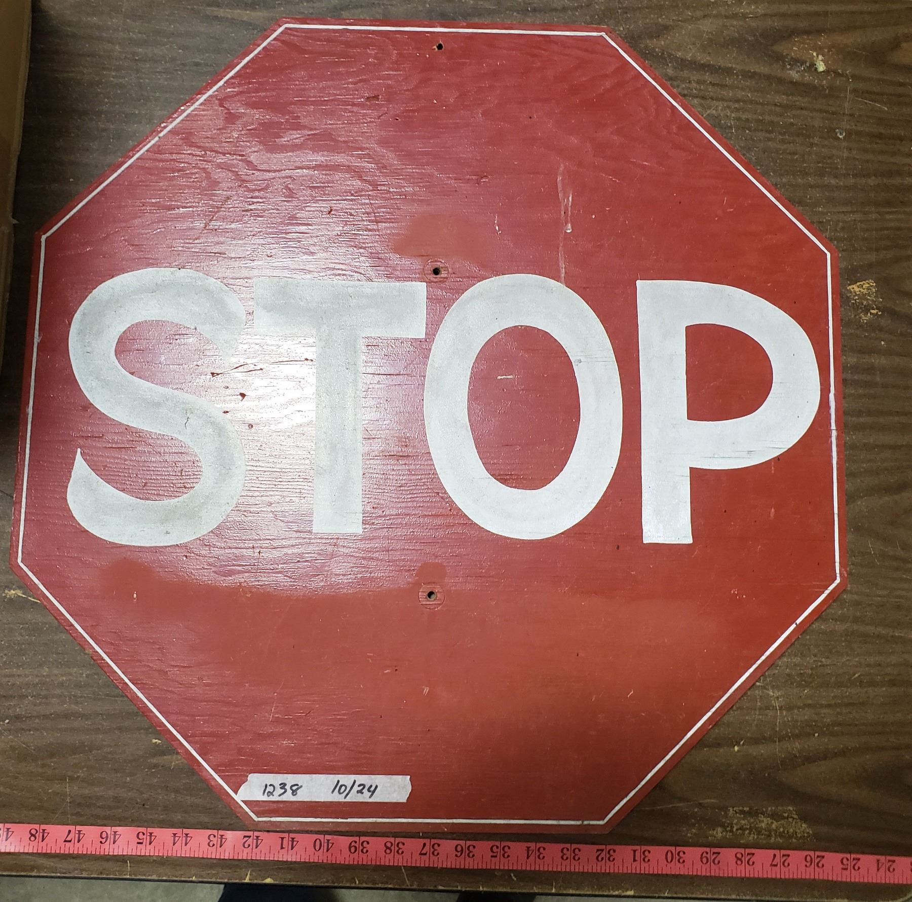 Homemade Stop Sign